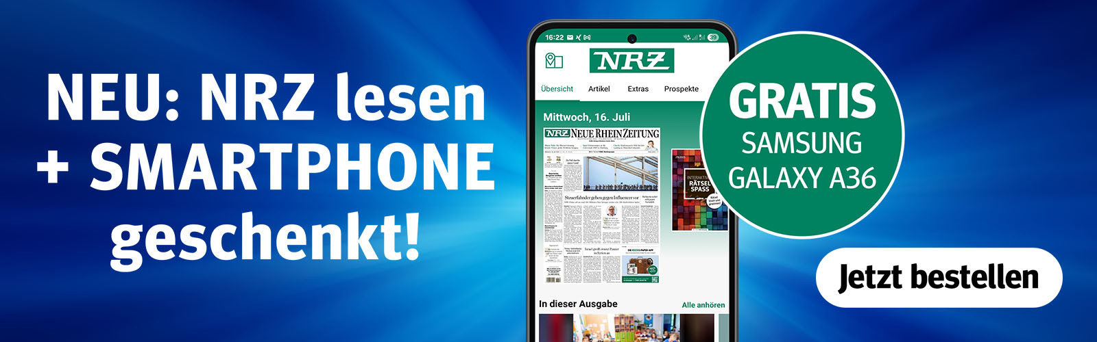 NRZ | digital als E-Paper Jetzt abonnieren! | NRZ Aboshop - jetzt das ...